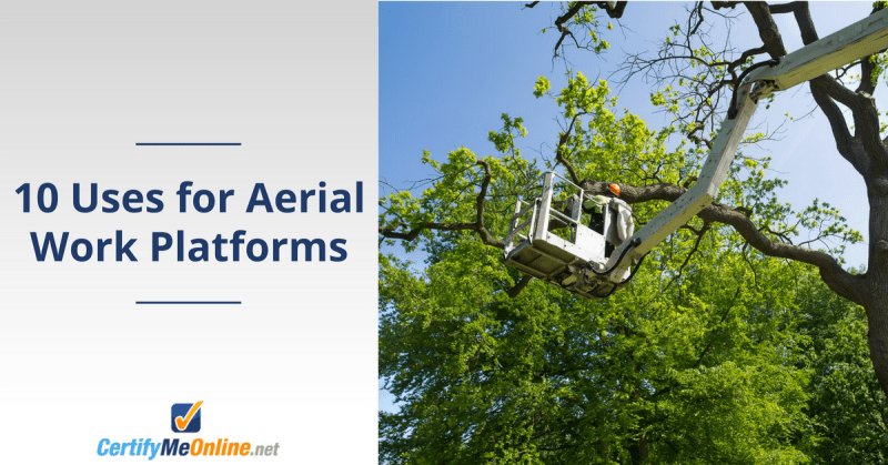 Top Applications of Aerial Work Platforms | CertifyMeOnline.net