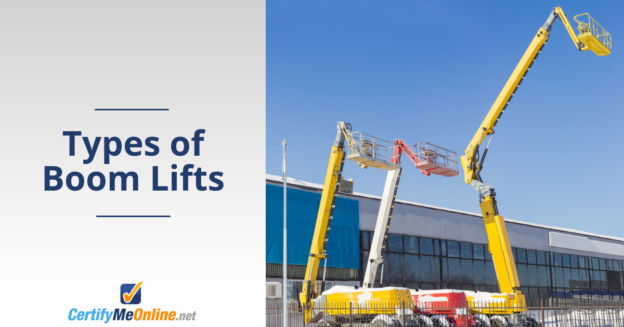 Types of Boom Lifts and their Uses | CertifyMeOnline.net