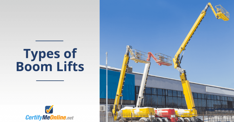 Types of Boom Lifts and their Uses | CertifyMeOnline.net